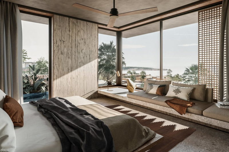 Minimalist Mid-Century Modernism: Casa Cook Chania, Crete - Travel ...